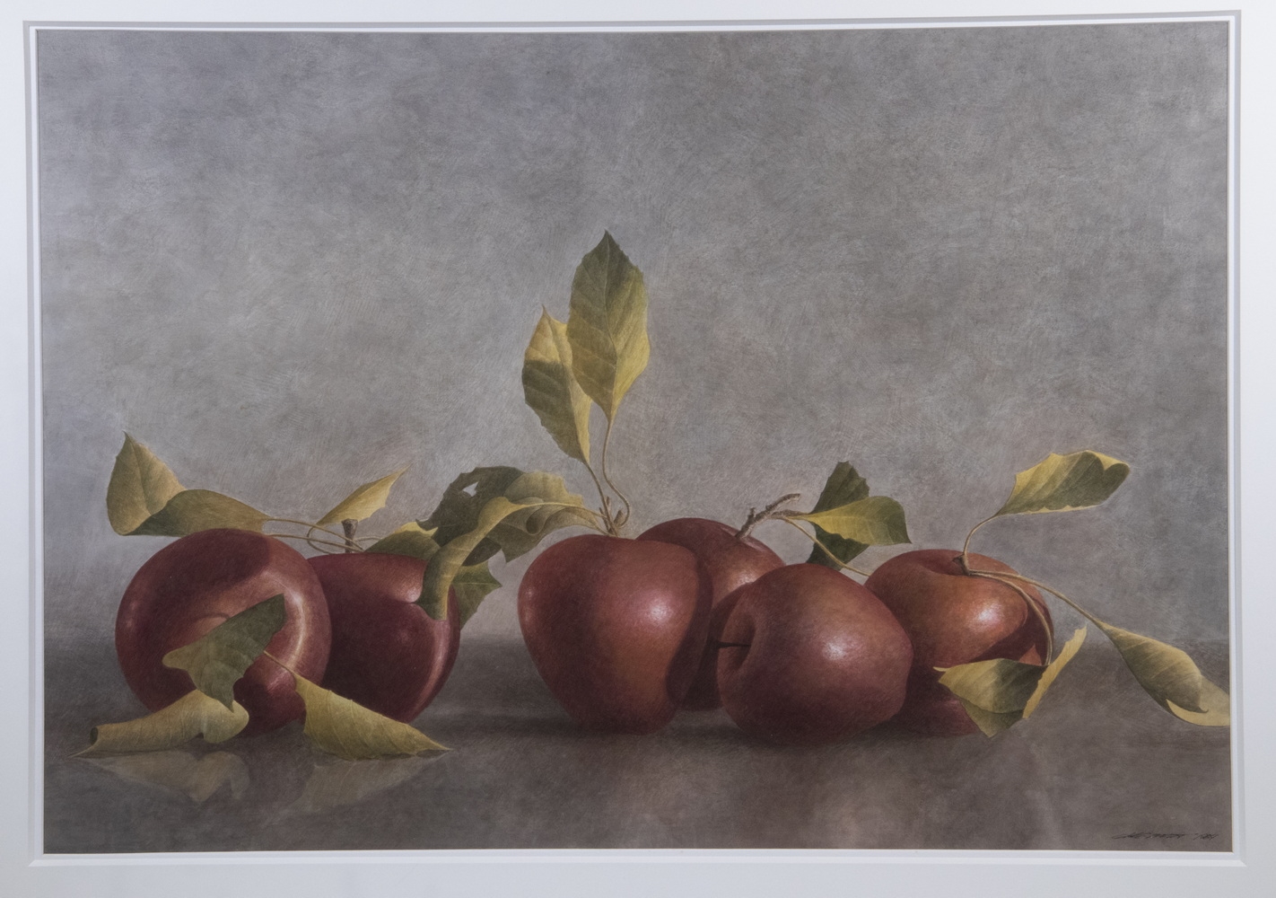 Greg Mort | Six Apples (1984) | MutualArt