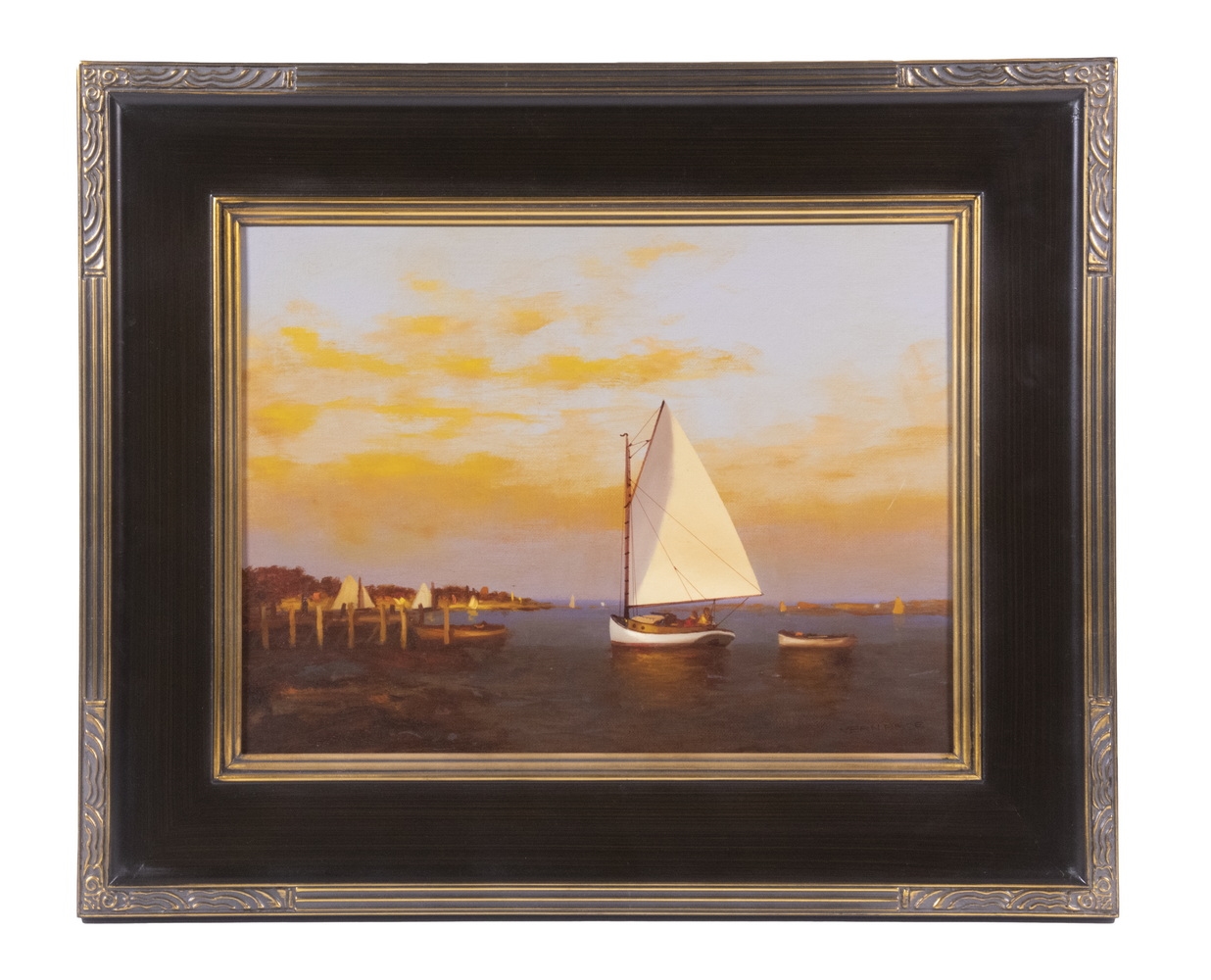 Vern Broe | Yacht Club Outing | MutualArt
