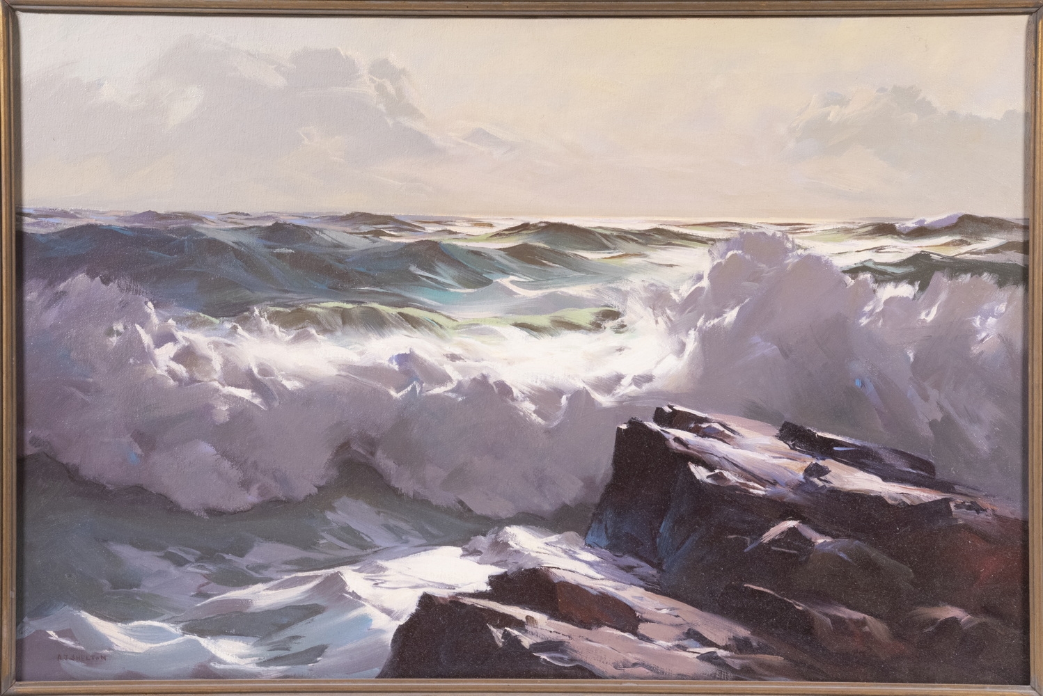 Alphonse Joseph Shelton | Into the Sea | MutualArt