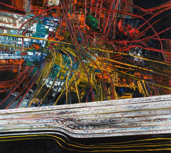 Robert Ellis | Motorway/City (1969) | MutualArt