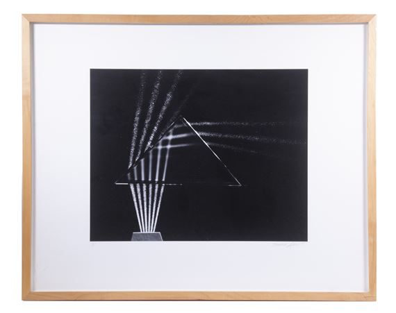 Berenice Abbott | Lightwaves through Prism | MutualArt