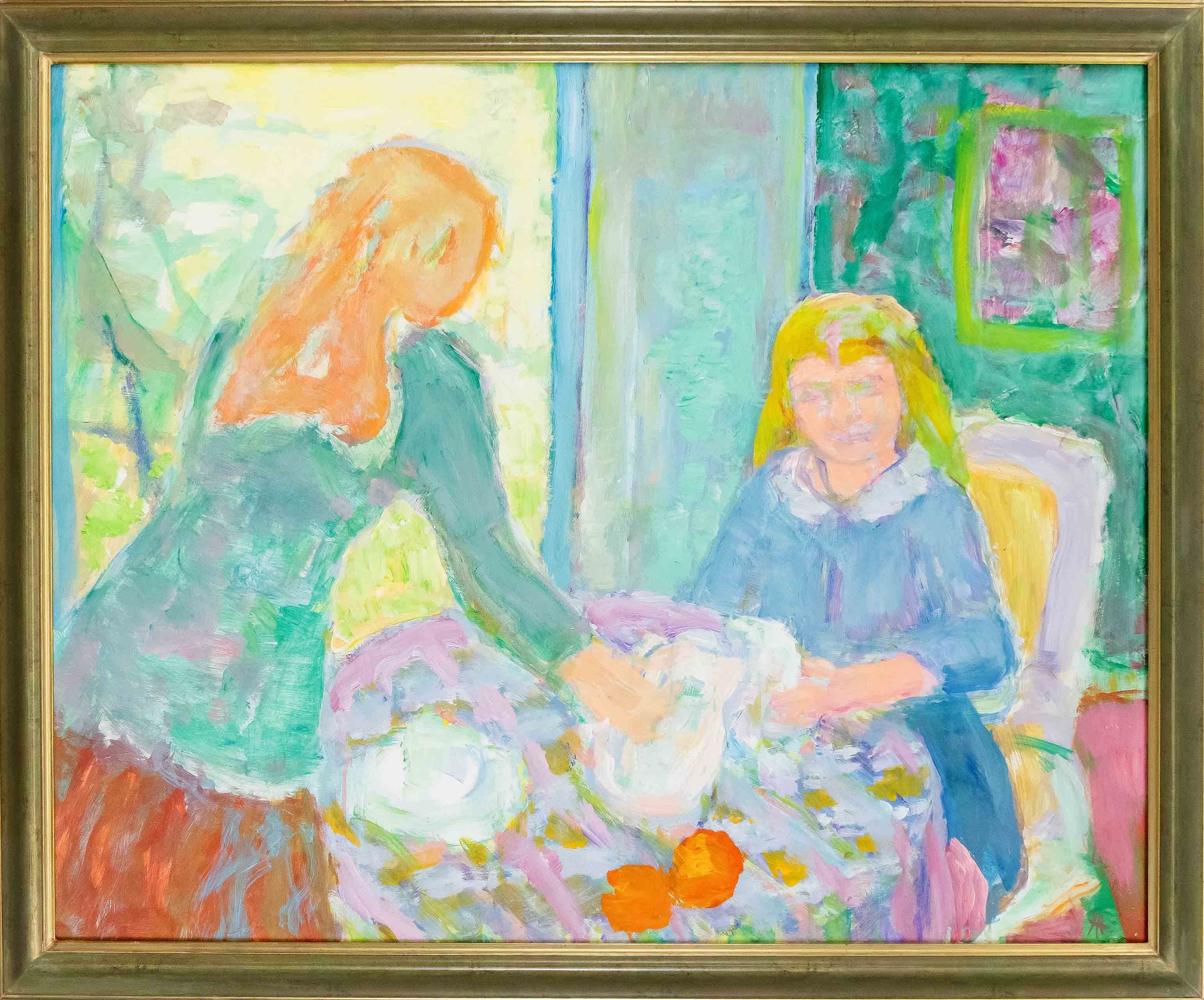 Herbert Helmert | An der Kaffeetafel | MutualArt