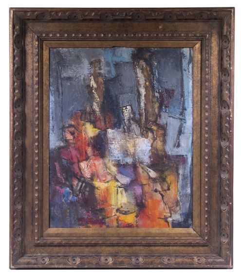 Perle Fine | Abstract (Circa 1945) | MutualArt