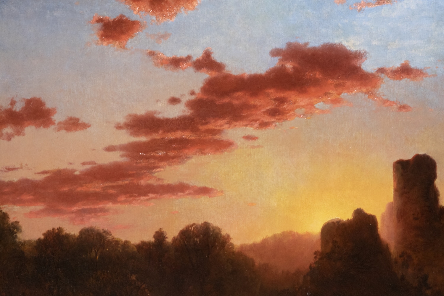 Louis Remy Mignot | Sunset Glow | MutualArt