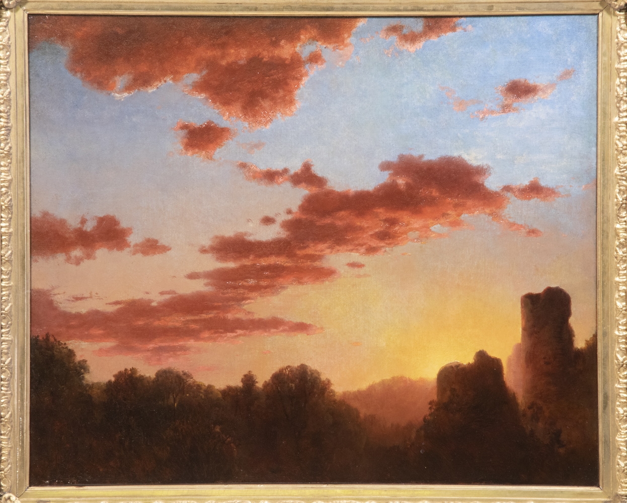 Louis Remy Mignot | Sunset Glow | MutualArt