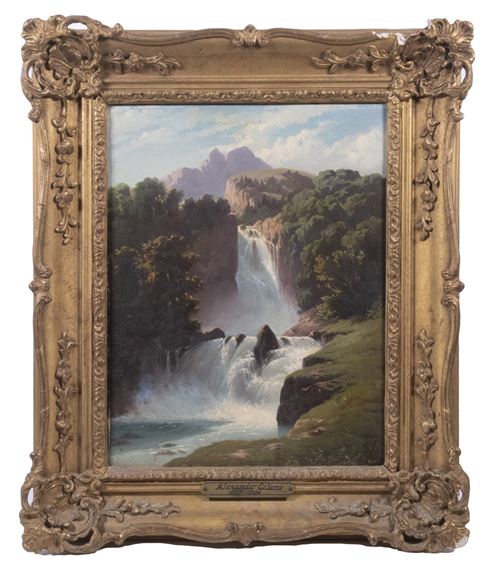 Alexandre Calame | Cascade Inferieure du Reichenbach | MutualArt