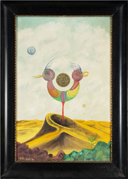 Helmut Weber | Surreal composition (1974) | MutualArt