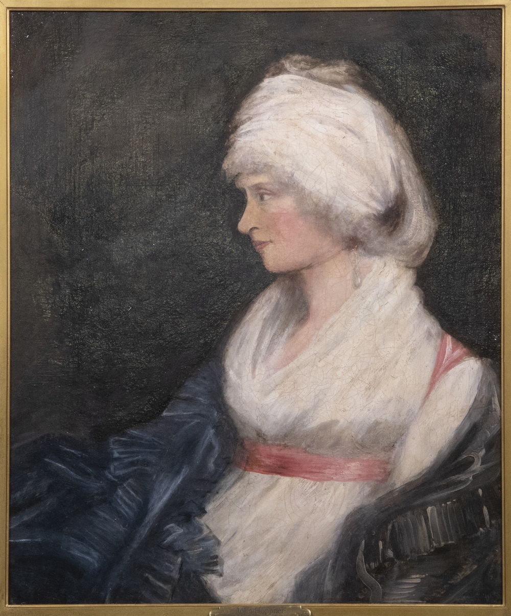 John Hoppner | Portrait of Mrs. John Julius Angerstein in a Turban ...
