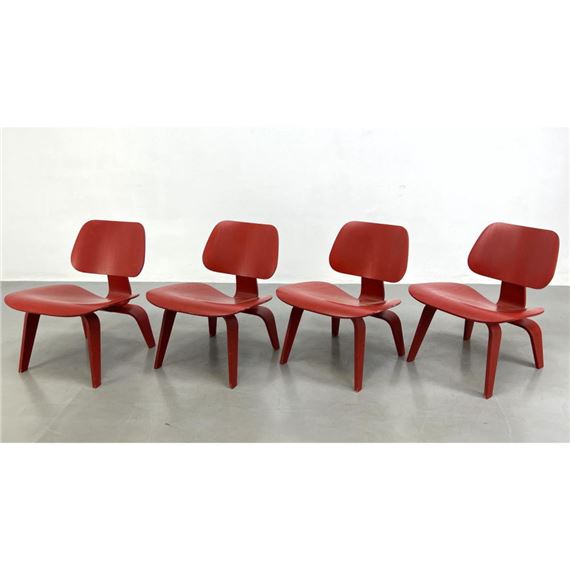 Herman Miller | Red Lounge Chairs | MutualArt