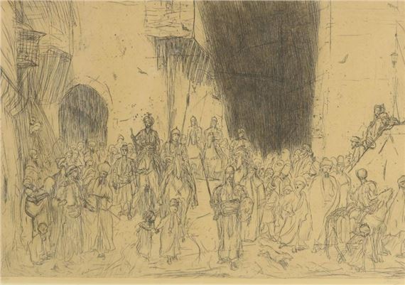 Marius Bauer | 2 WORKS: A VISIER & UN SULTAN | MutualArt