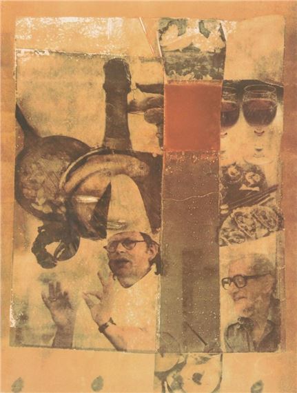 Pol Mara | Self portrait with wine | MutualArt