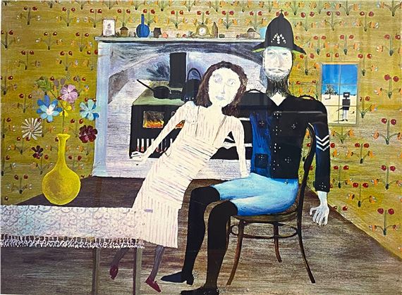Sidney Nolan | Constable Fitzpatrick & Kate Kelly, Ned Kelly Series II ...