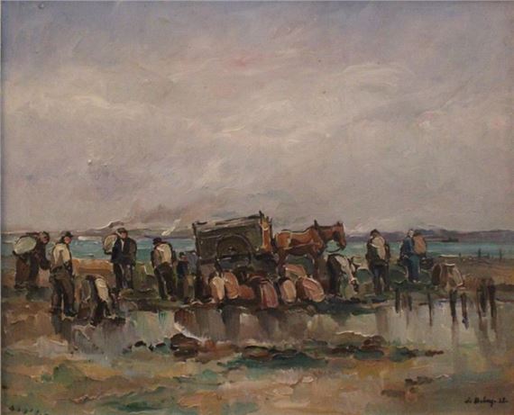 Pierre de Belay | Le ramassage du goémon | MutualArt