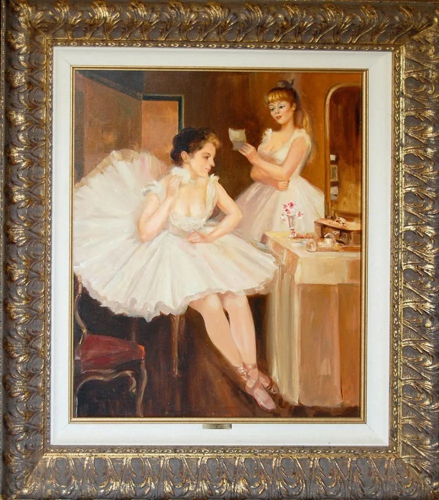 Marcel Dyf | French Ballerinas | MutualArt
