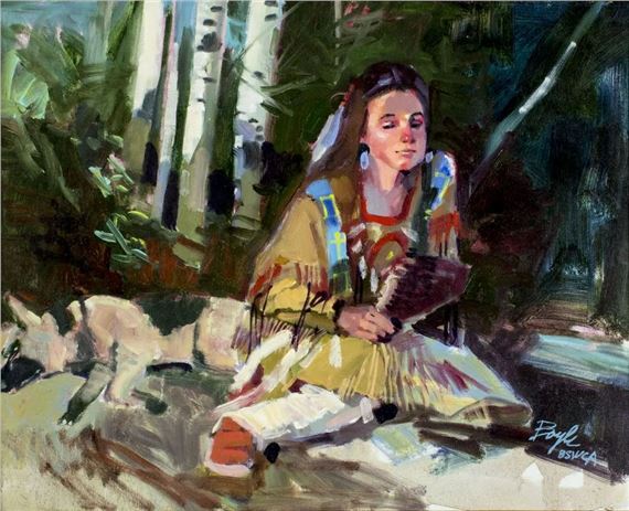 Neil Boyle | Indian Woman | MutualArt