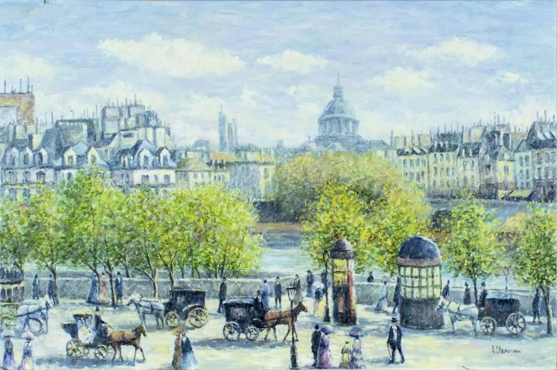 Gail Sherman Corbett | Paris Cityscape | MutualArt