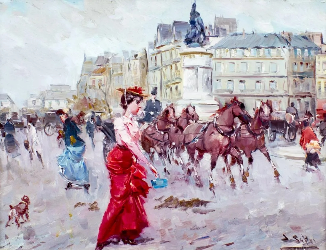 Juan Soler | Paris Street Scene | MutualArt