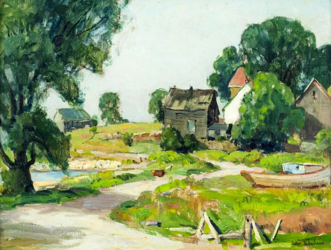 John Fabian Carlson | Landscape - Sunny Cove | MutualArt