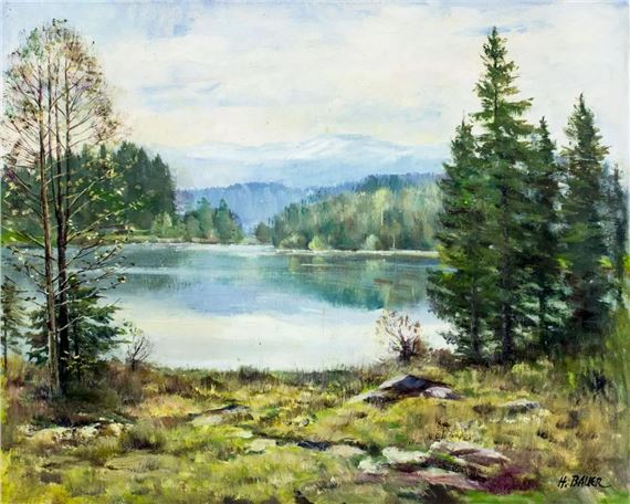 Hubert Bauer | Bohemian Landscape | MutualArt