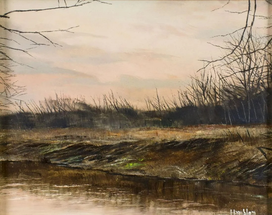 Robert Hamblen | Sunset Landscape | MutualArt