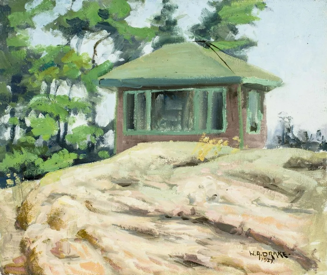 William Alexander Drake | Landscape (1977) | MutualArt