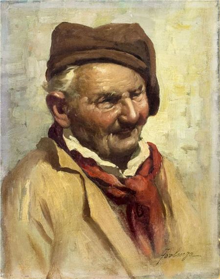 Eduardo Forlenza | Portrait of Italian Man | MutualArt