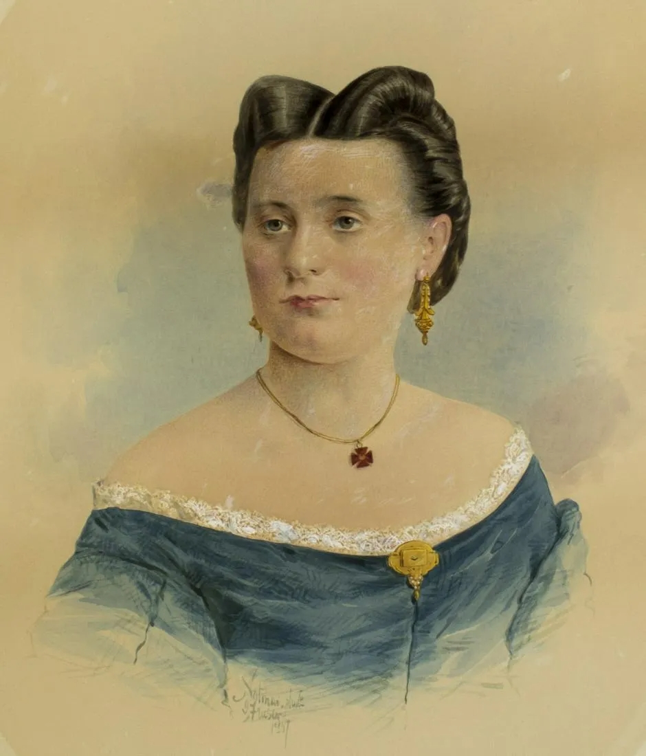 Norman Fraser | Portrait of Lady (1867) | MutualArt