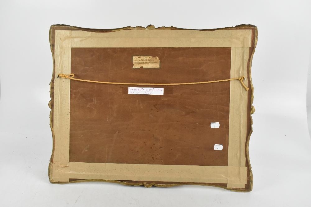 Alexander Molyneux Stannard | Thatched cottage on country lane, with a ...