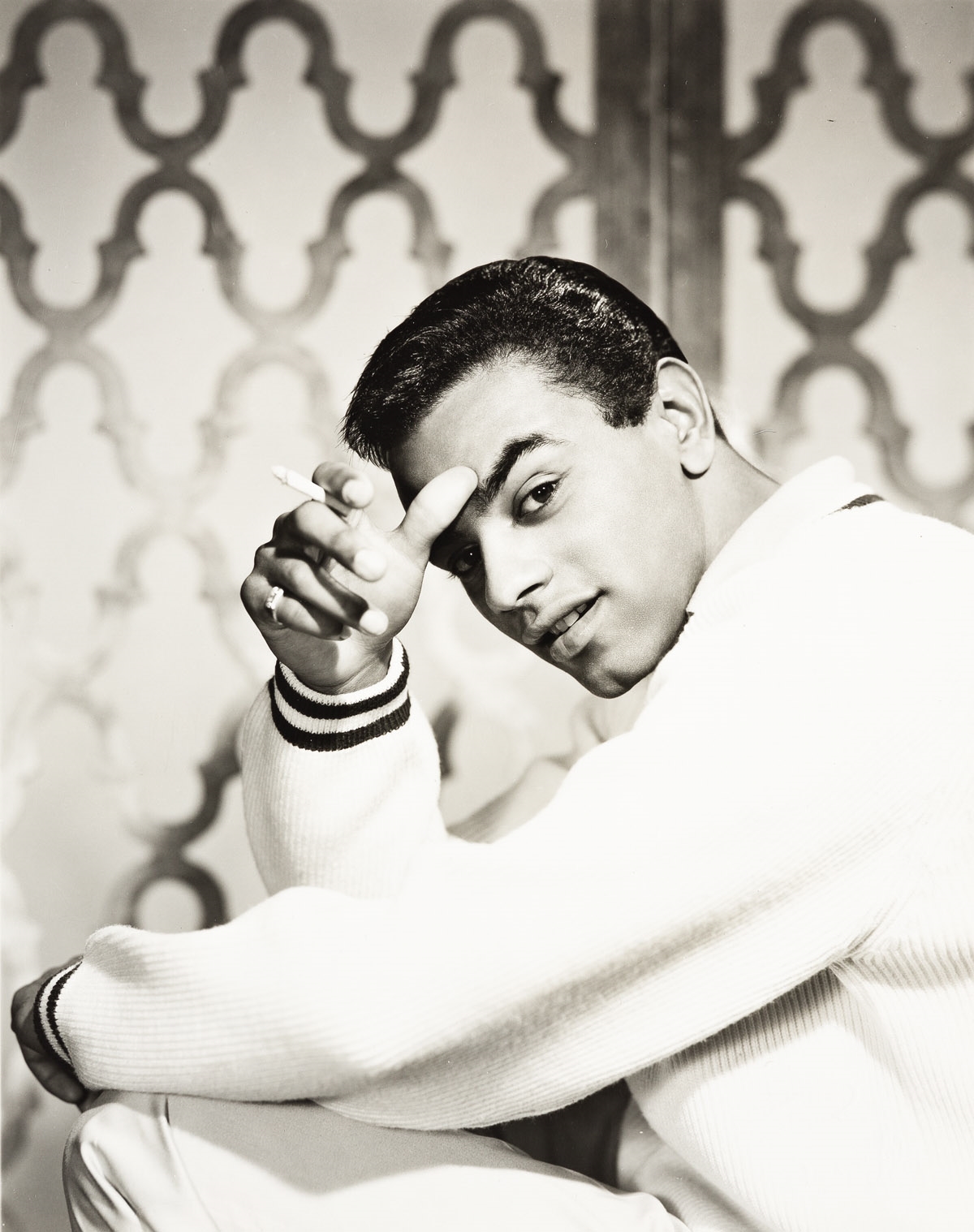 Wallace Sewell | Portrait of Johnny Mathis. (1959) | MutualArt