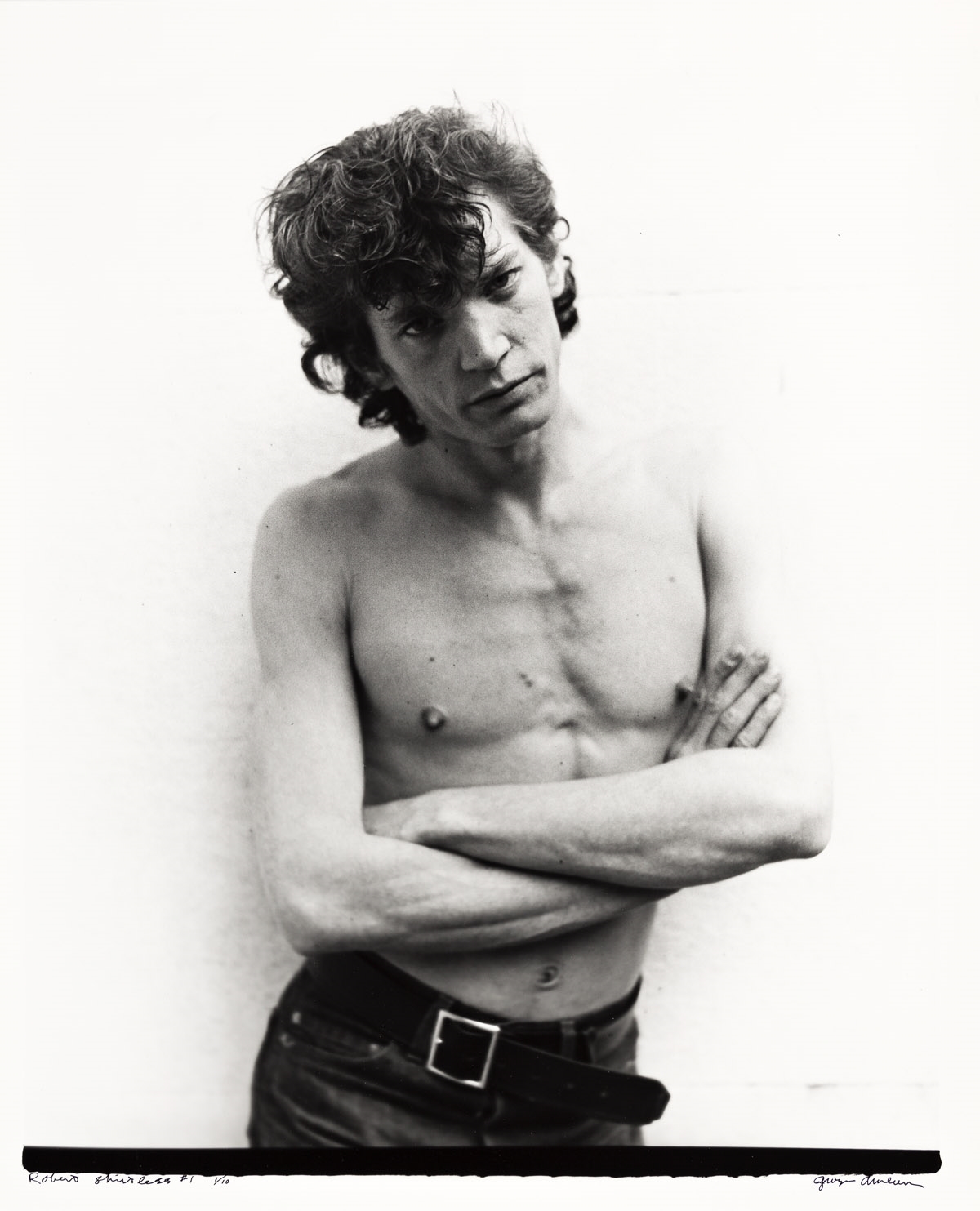 George Valentine Dureau | Robert Mapplethorpe Shirtless #1. (1985) | MutualArt