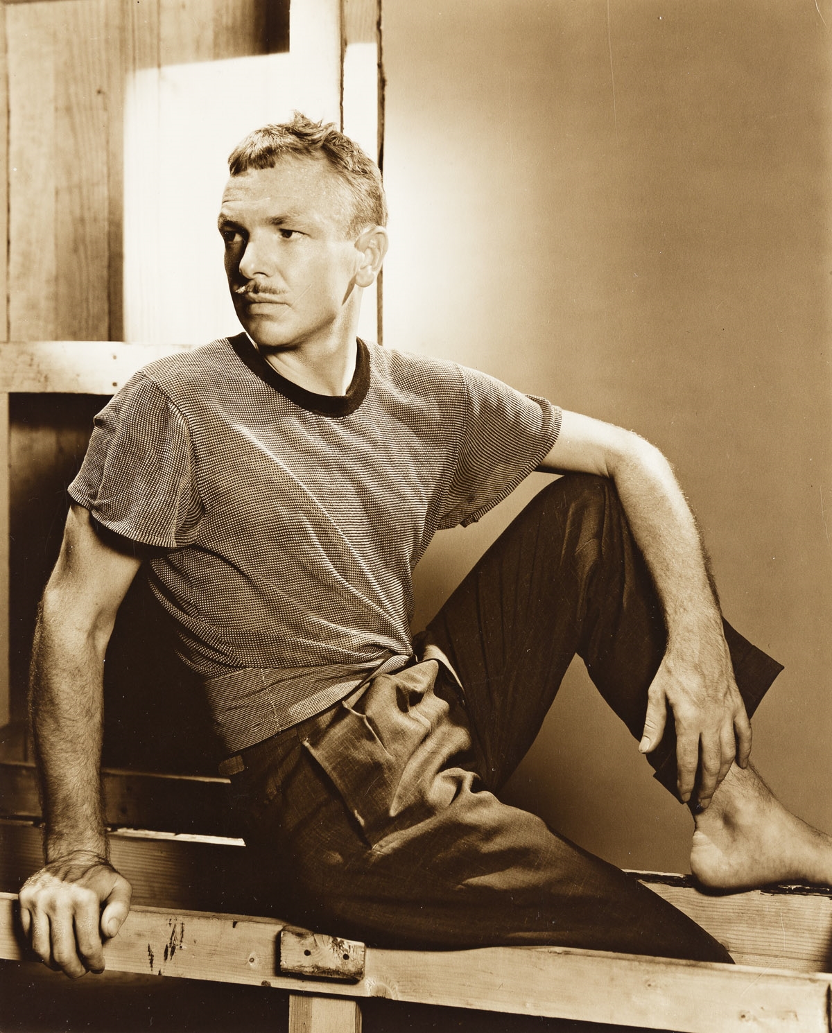 George Platt Lynes | Portrait of Jared French. (Circa 1940s) | MutualArt