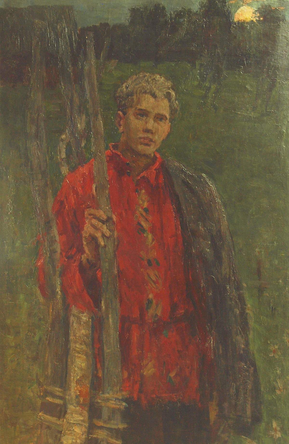 Aleksei & Sergei Tkachev | Hirtenjunge im roten Kosovorotka in ...