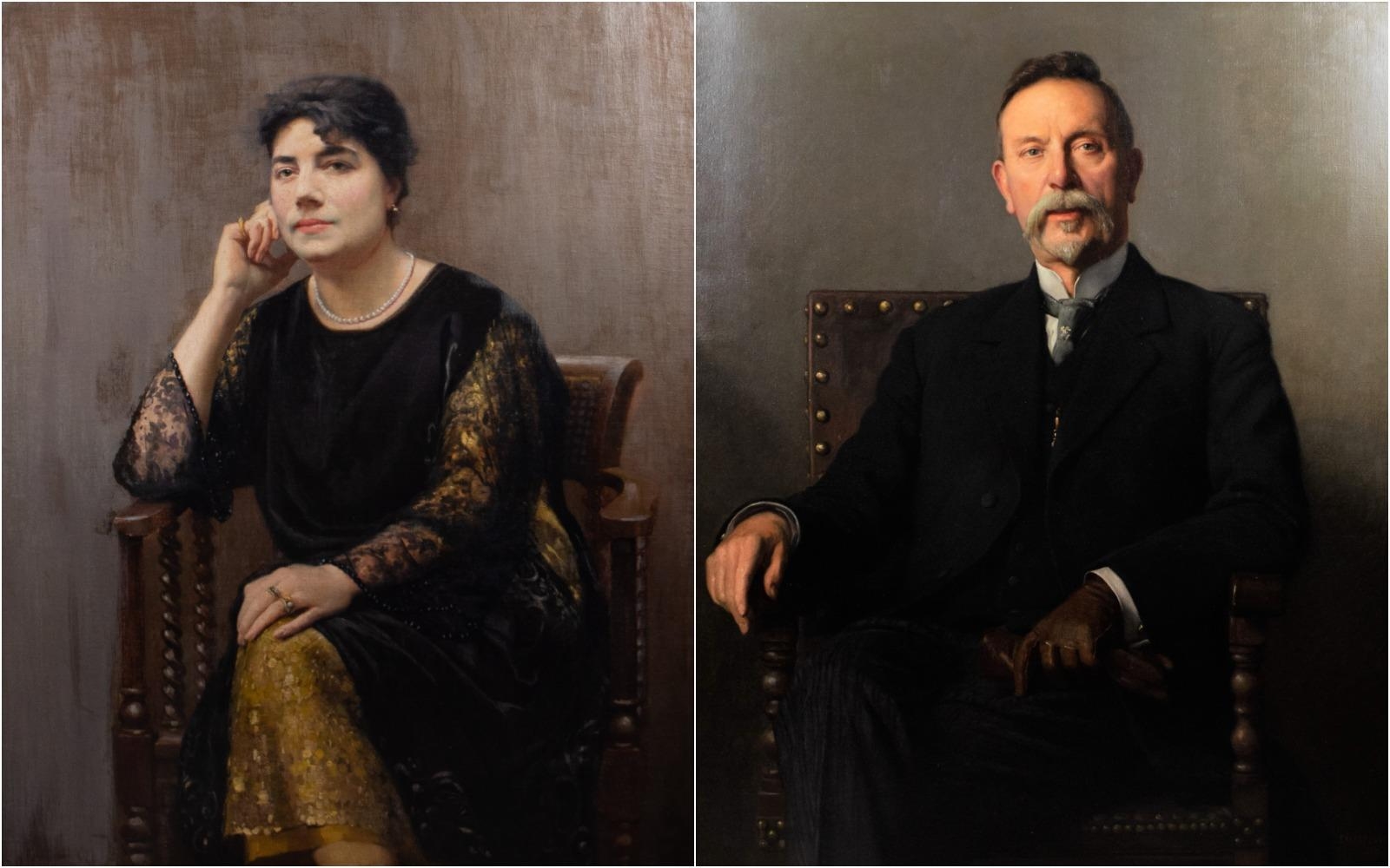 Ernest Wante | Portrait de jeune fille dans la serre (1894) | MutualArt