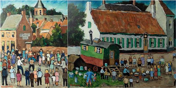 Roger de Backer | 5 Artworks at Auction | MutualArt