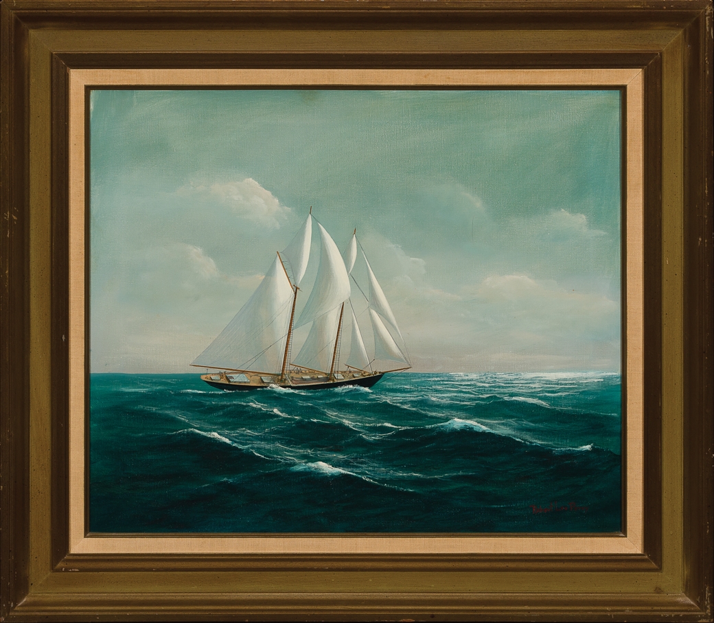Robert Lee Perry | Gloucester Banks Fishing Schooner | MutualArt