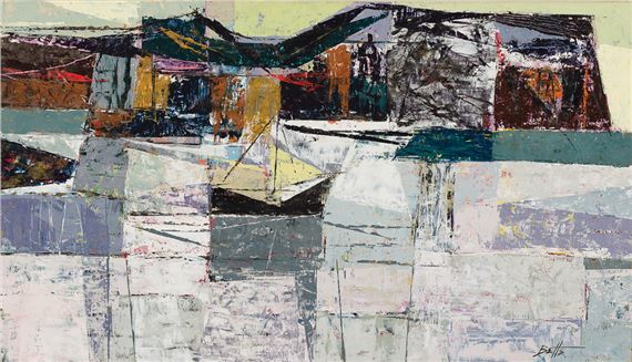 Edward Betts | Abstract Harbor | MutualArt