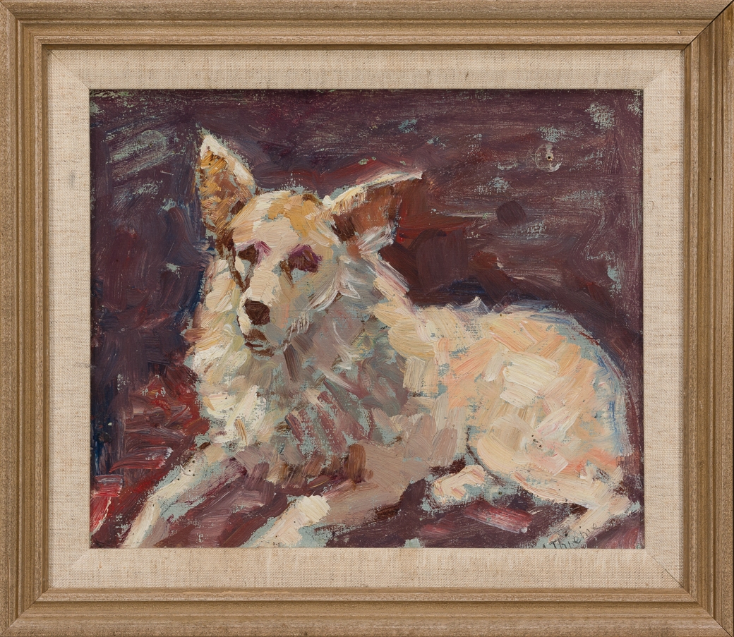 Anthony Thieme | His Dog (1927) | MutualArt