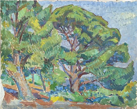 Paul Rivoire | Les grands arbres | MutualArt