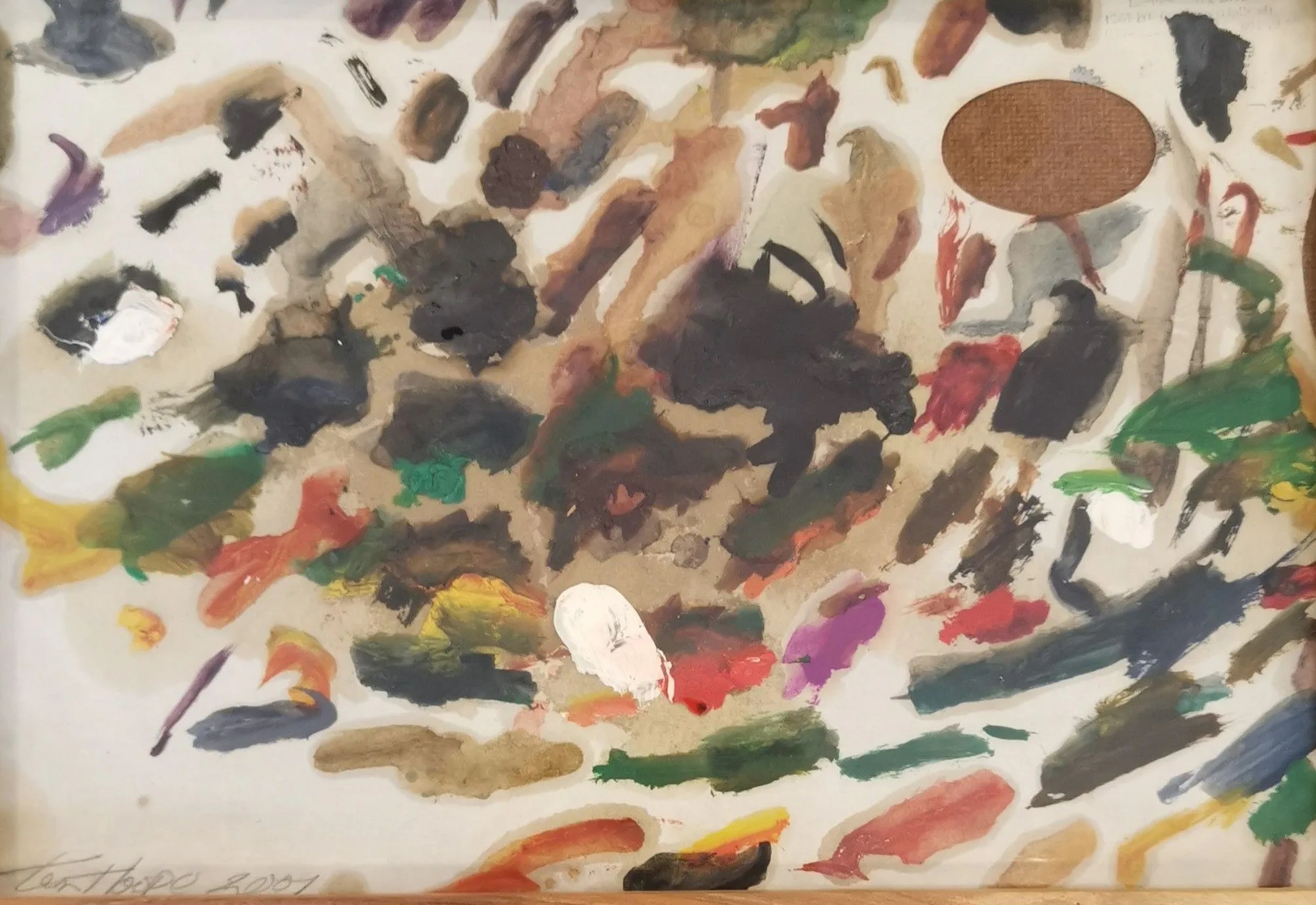 Bob Ten Hoope | Palette du peintre (2001) | MutualArt