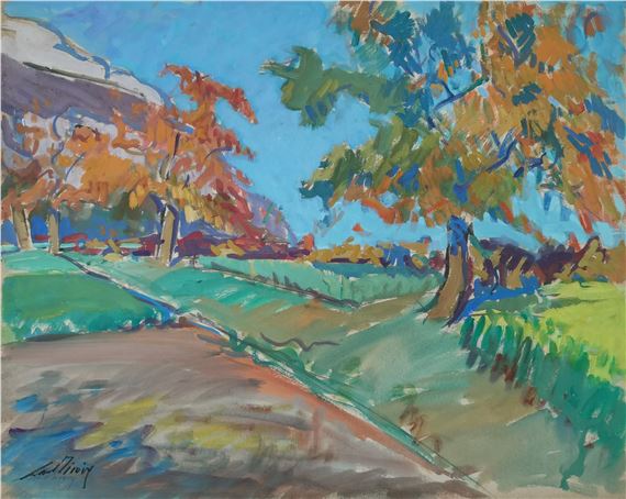 Paul Rivoire | Effets d'automne dans la vallée de l'Isère | MutualArt