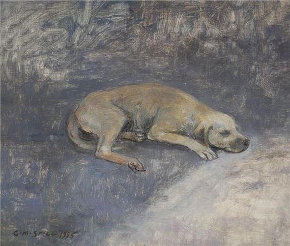 Christopher Still | A sleeping dog (Circa 1995) | MutualArt