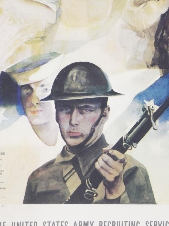 Cecil Calvert Beall | WWII Recruitment Poster | MutualArt