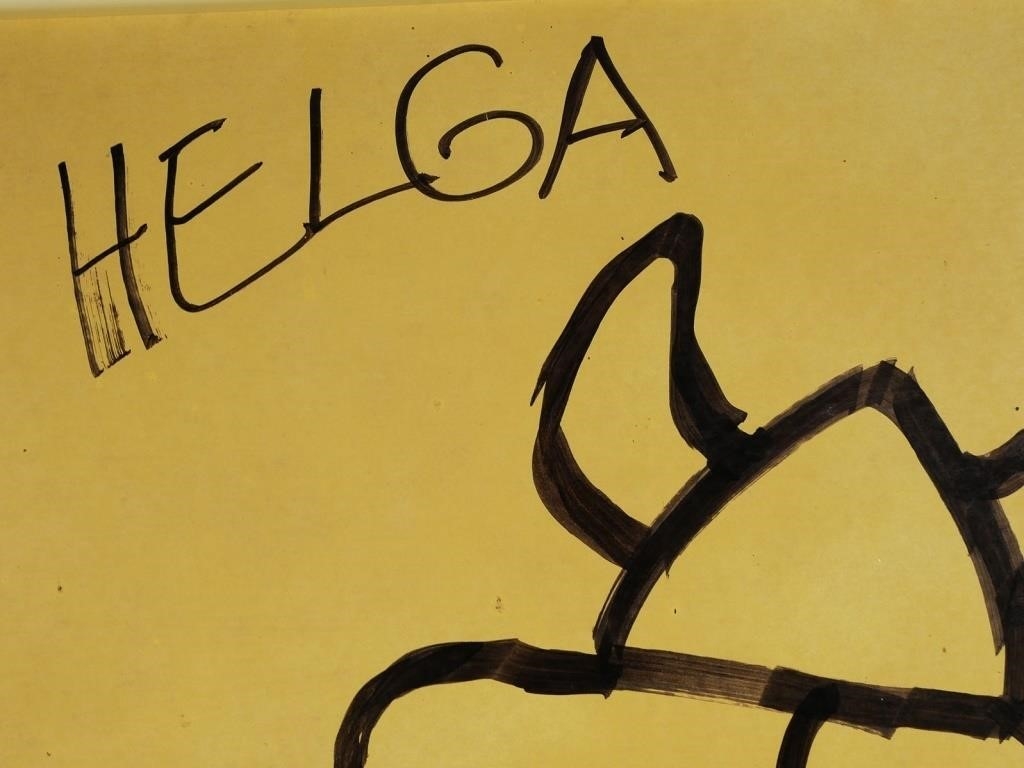 Dik Browne | Helga [Hagar] Original Sketch | MutualArt