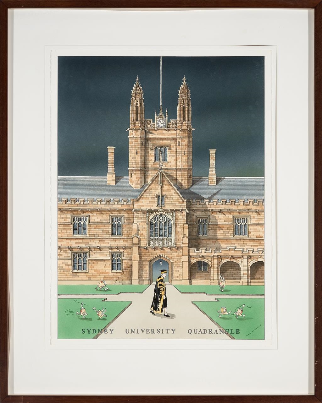 Simon Fieldhouse | Sydney University Quadrangle | MutualArt