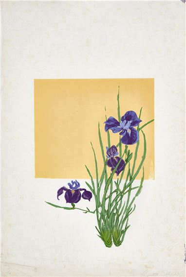 Randall Del Nin | Blue Iris | MutualArt