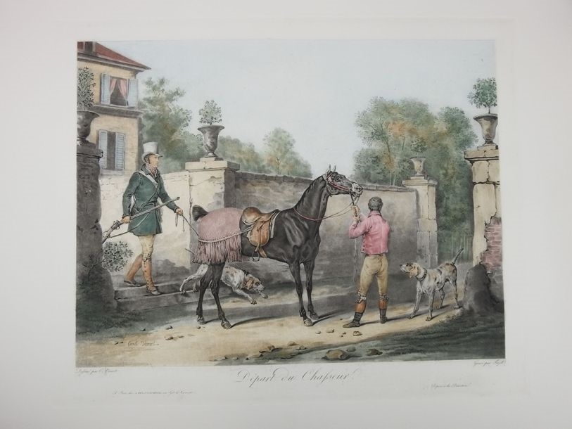 Carle Vernet | Departure of the Hunter & Return of the Hunter | MutualArt
