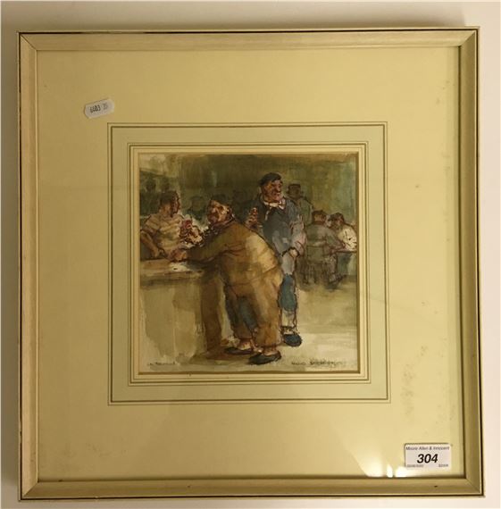 Roland Batchelor | Sailor's bar La Rochelle | MutualArt