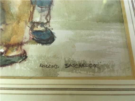 Roland Batchelor | Sailor's bar La Rochelle | MutualArt