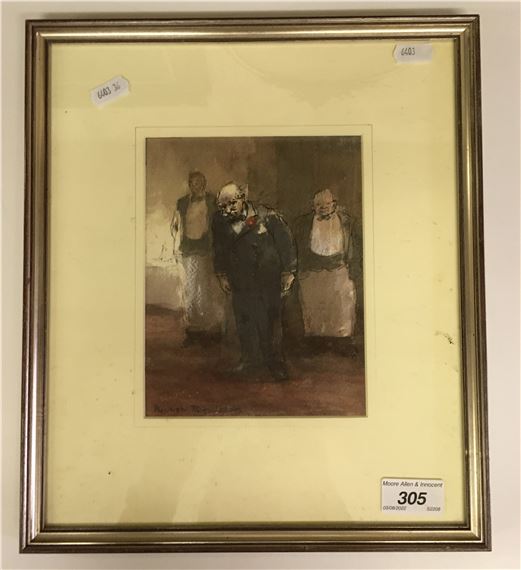 Roland Batchelor | As it used to be in Soho | MutualArt