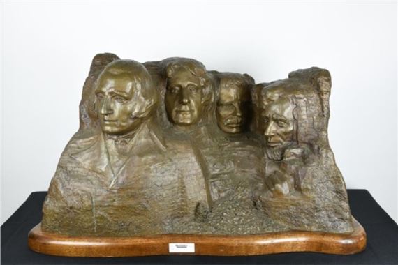 Gutzon Borglum | Mount Rushmore, Shrine of Democracy | MutualArt
